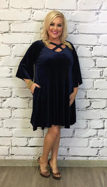 Plus Size Velvet Dresses – Curvy Boutique Plus Size Clothing