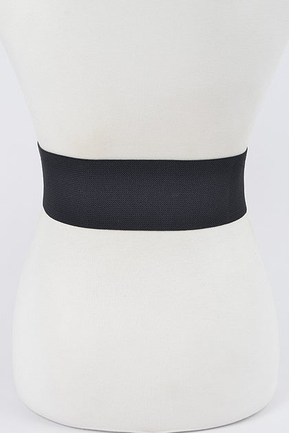 BELTS {Light Up} Black Stretch Rhinestone Belt – Curvy Boutique Plus ...
